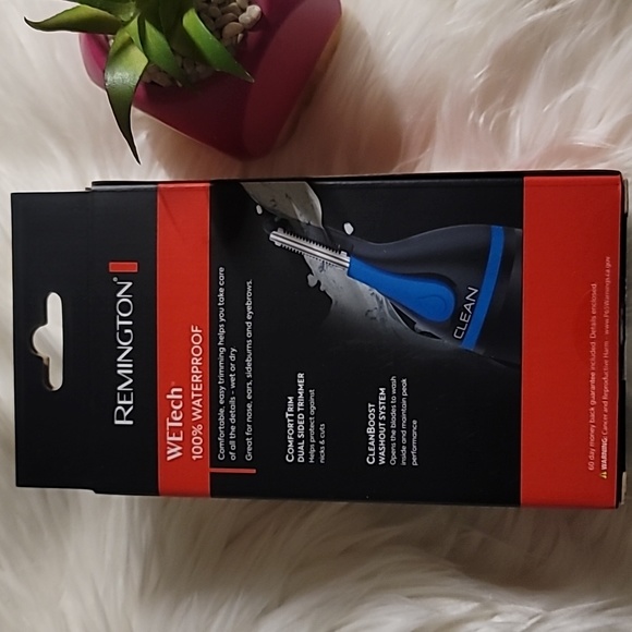 Remington Grooming Remington Wetech Ne3845a Nose Ear Detail Trimmer With Cleanboost Tech